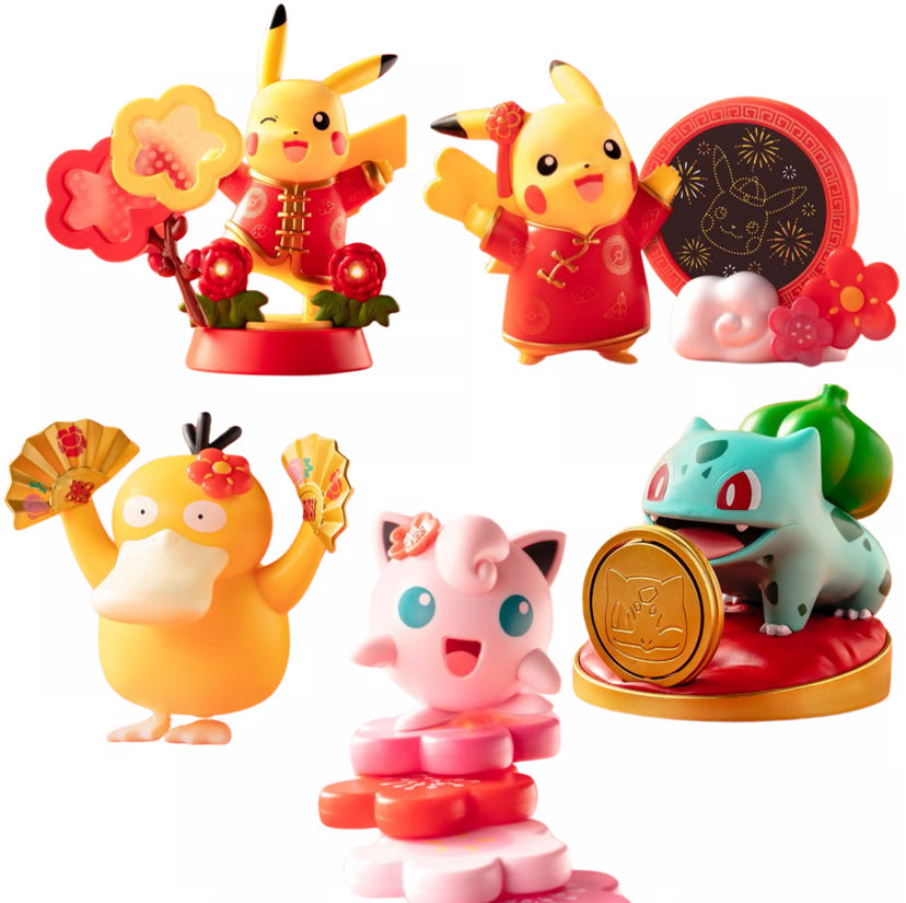 【Preorder】 Pokémon × KFC China exclusive pokemon toy set (5-Pack)
