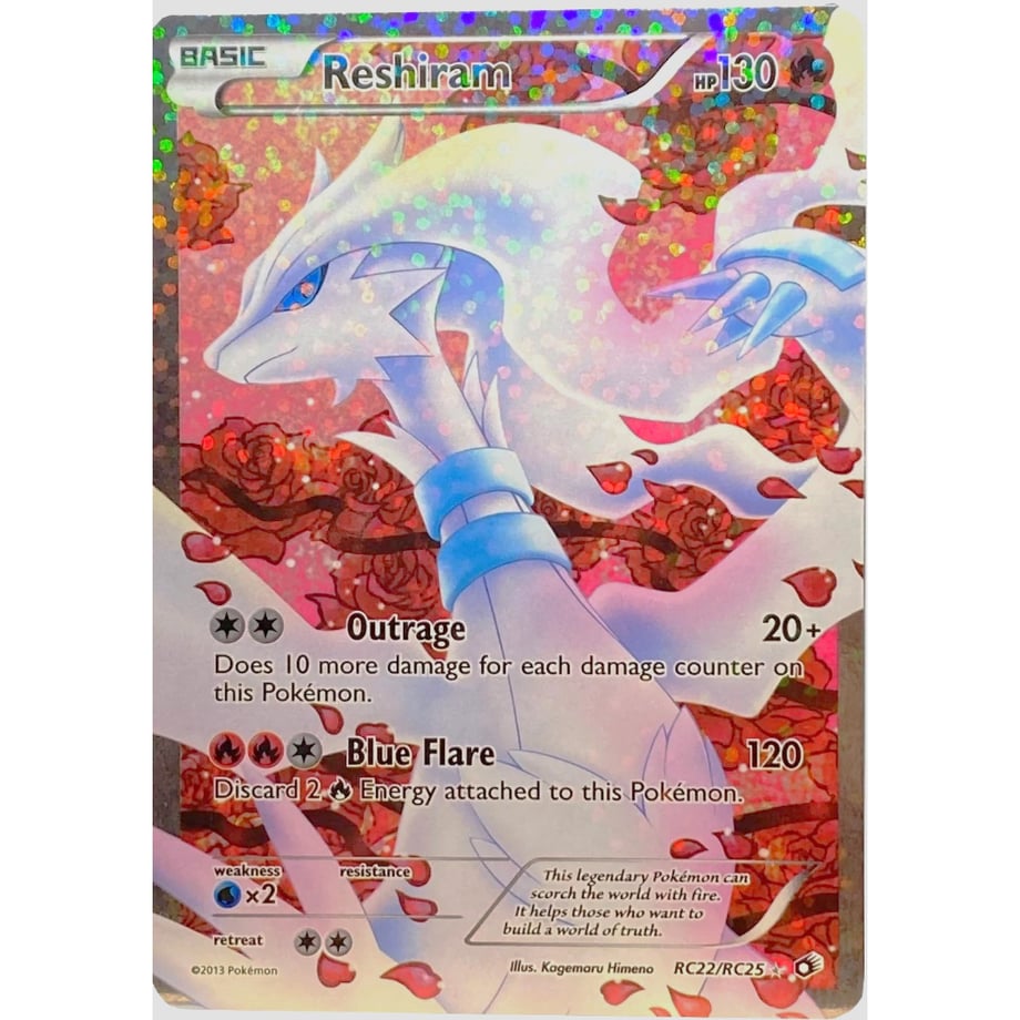 レシラム / Reshiram - Legendary Treasures (RC22/RC25)