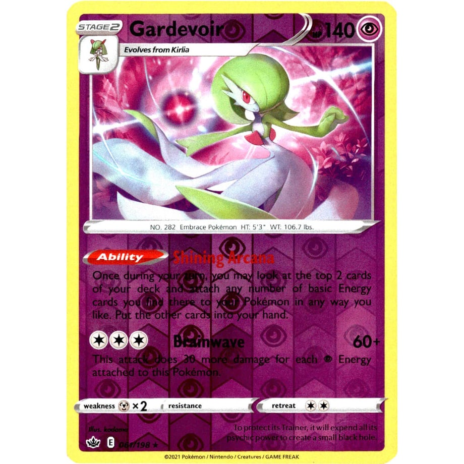 C】サーナイト【リバホロ】 / Gardevoir - Chilling Reign (061/198) C】サーナイト【リバホロ】 / Gardevoir - Chilling Reign (061/198)